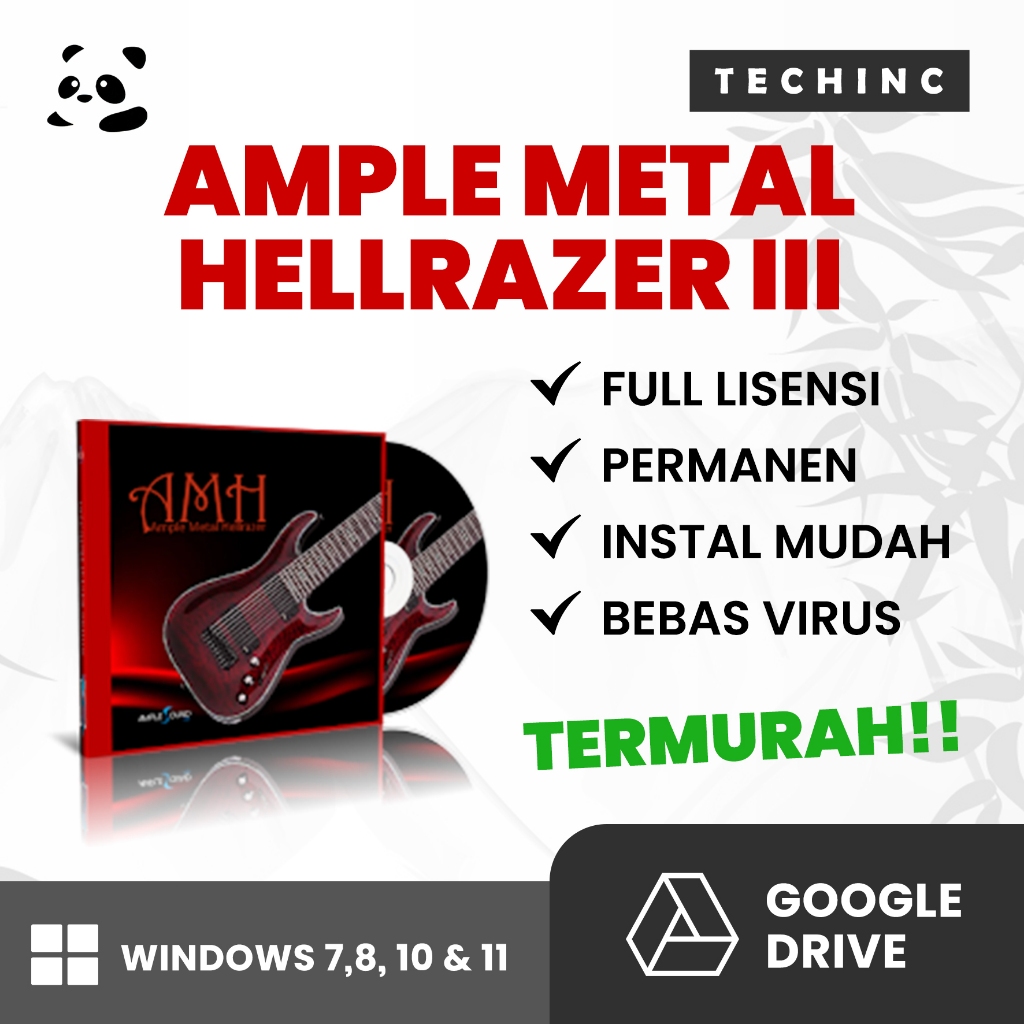 Jual AMH Ample Metal Hellrazer III + Full Library | Windows VST Audio ...