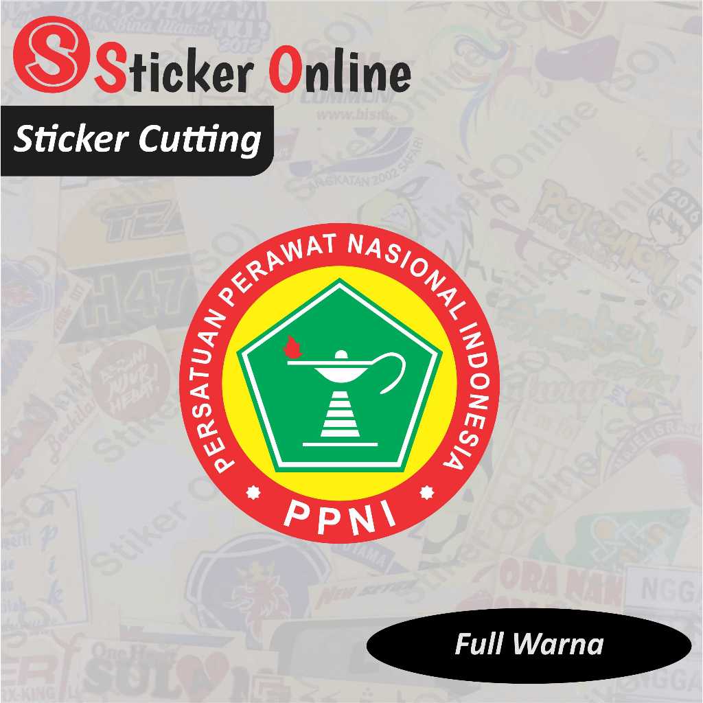 Jual Stiker PPNI | Sticker Cutting PPNI Perawat Indonesia | Shopee ...