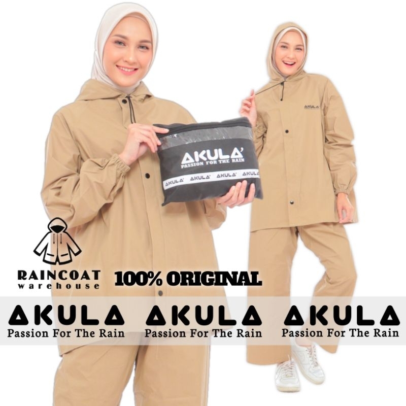 Jual Jas Hujan Pria Wanita ORIGINAL Brand AKULA | Shopee Indonesia