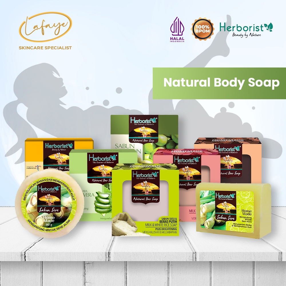 Jual Herborist Sabun Badan Bar Batang Zaitun Aloe Vera Sere Beras Putih ...