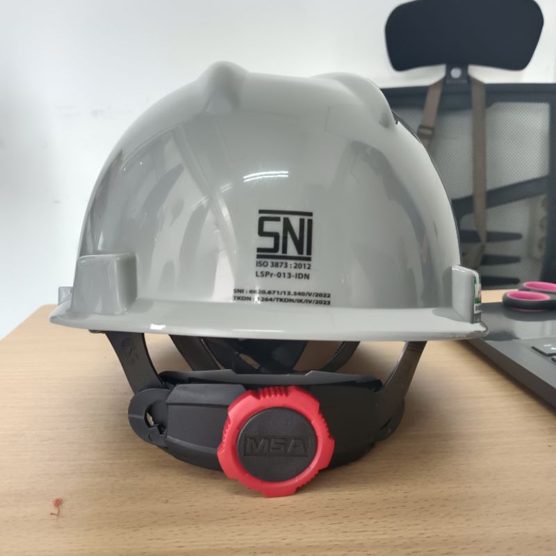 Jual Helm Safety MSA with Fastrack / Helm Safety Kerja Proyek MSA ...