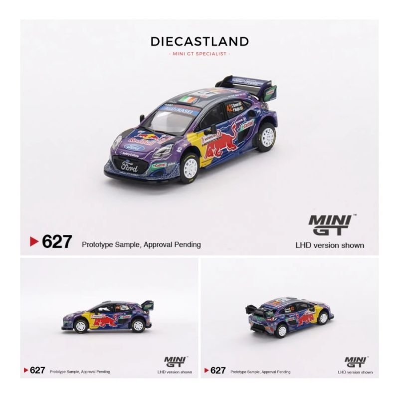 Jual Mini GT #627 Ford Puma Rally1 #42 M-Sport Ford WRT 2022 Rally ...