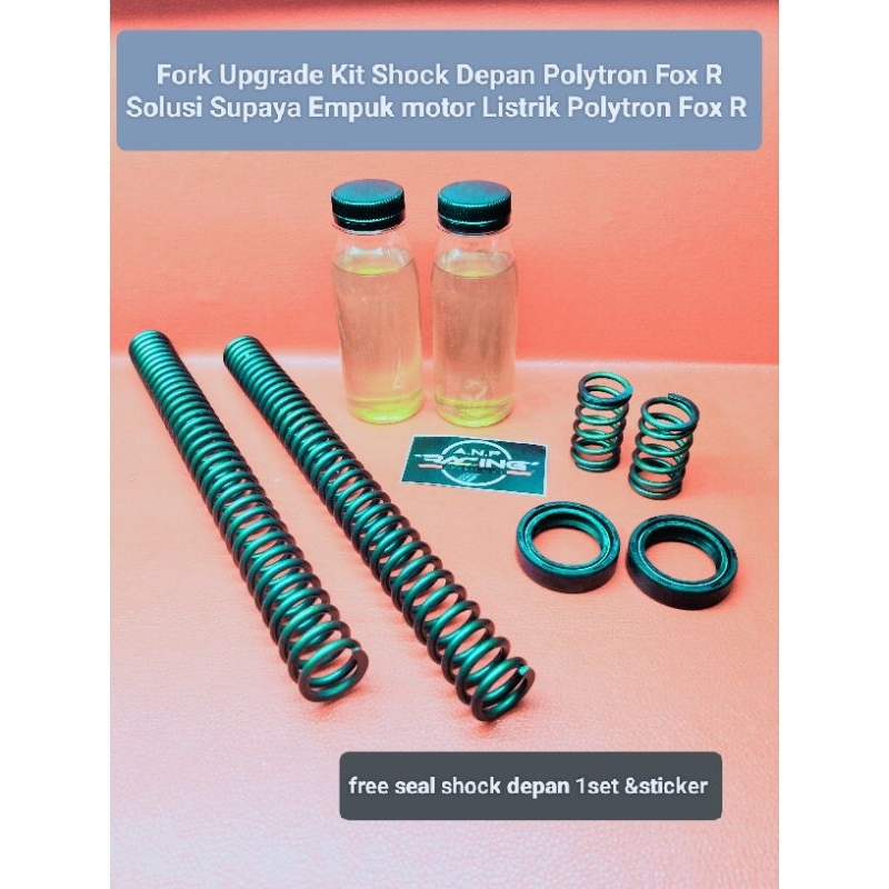 Jual Fork Upgrade Kit Shock Depan Polytron Fox RSolusi Supaya Empuk ...