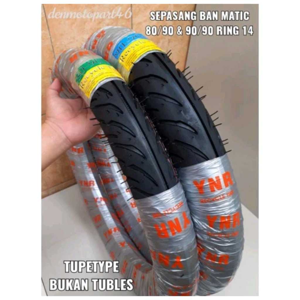 Jual ban metic sepasang depan belakang ban motor beat vario mio genio ...