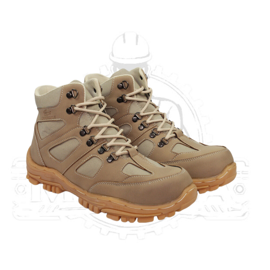 Jual Sepatu Safety Pria Boots Proyek Ujung Besi - Safety Shoes Boot ...