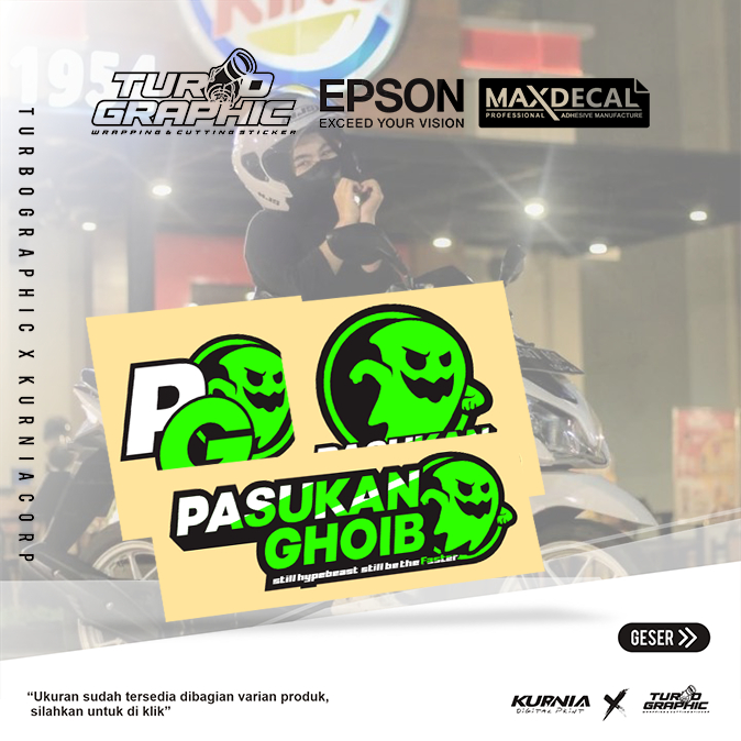 Jual Stiker Pack Pasukan Ghoib Isi 3Pcs By Pasukan Ghoib Original ...