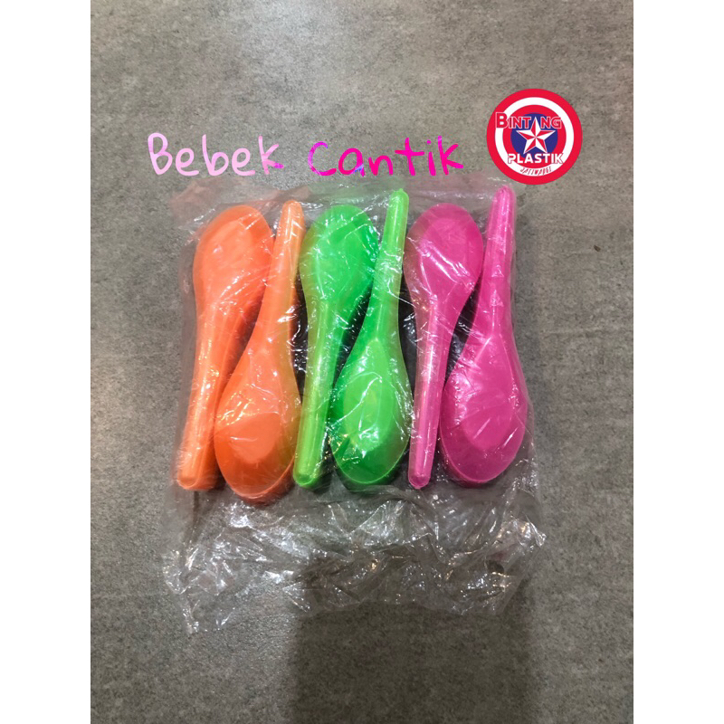 Jual Sendok Bebek Murah / EXPO / seblak / PELANGI / STABILO / Plastik ...