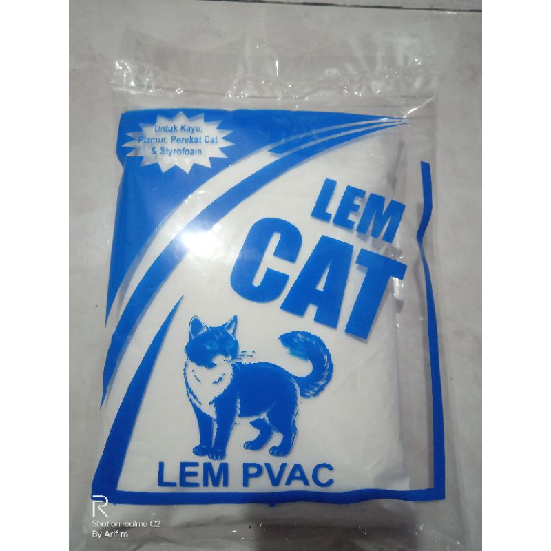 Jual Lem Putih PVAC 1000 gram ,buat kayu,kertas,plamir,Styrofoam ...