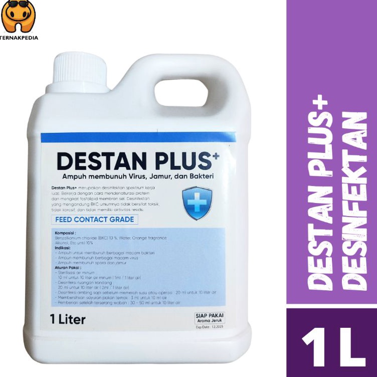 Jual Produk Terkeren Desinfektan Kandang 1 Liter Desinfektan BKC 1 ...