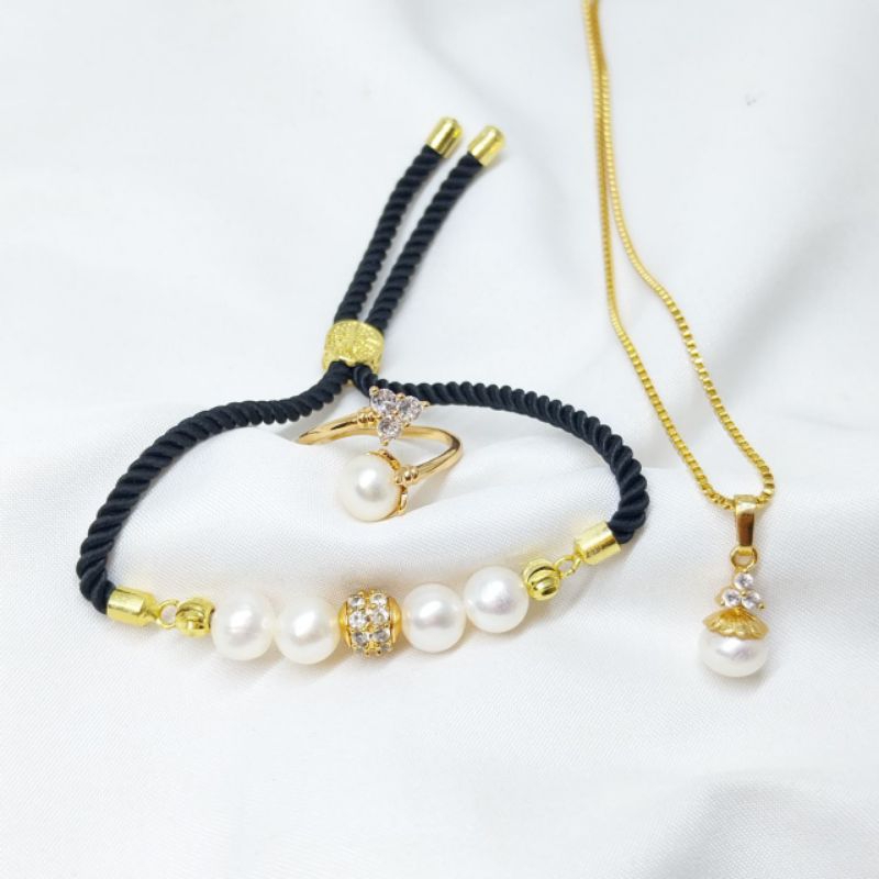 Jual Paket 3in1 Mutiara Lombok/ Cincin Mutiara Asli | Shopee Indonesia