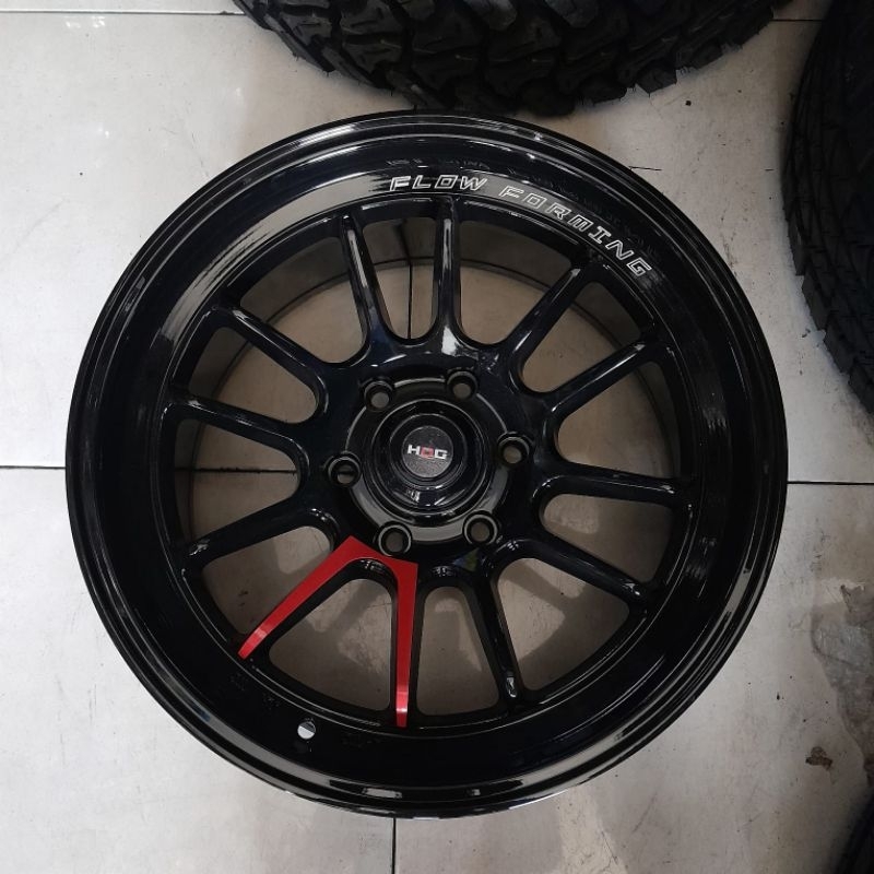Jual Velg venom HOG ring 18 lebar 9 et 0 pcd 6x139 glosy black | Shopee ...