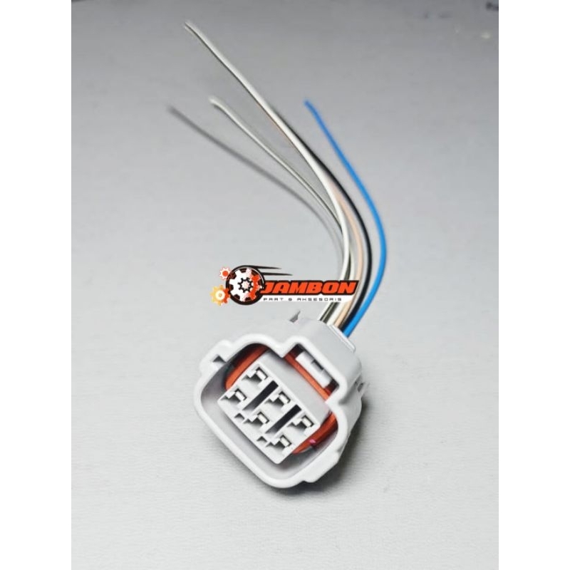 Jual Soket Engine Stop Turbo Pin 6 Original Mitsubitshi Fuso Canter ...