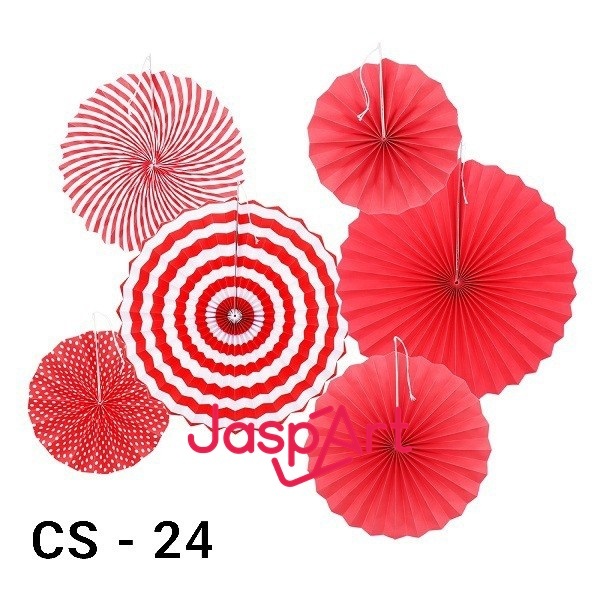 Jual PAPERFAN SET MERAH PUTIH DEKORASI AGUSTUSAN 17 AGUSTUS HUT RI ...