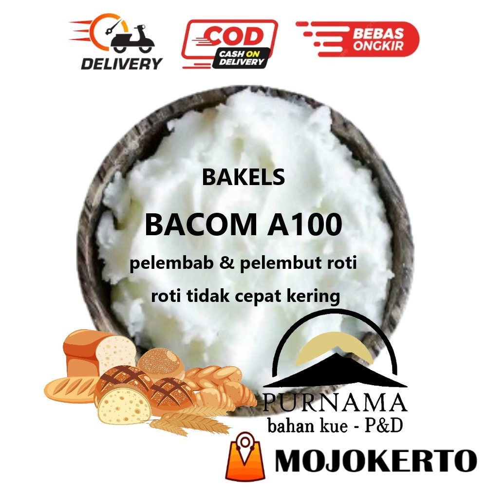 Jual BAKELS BACOM A100 1KG GEL PELEMBAB ROTI PELEMBUT PENGEMPUK DONAT ...