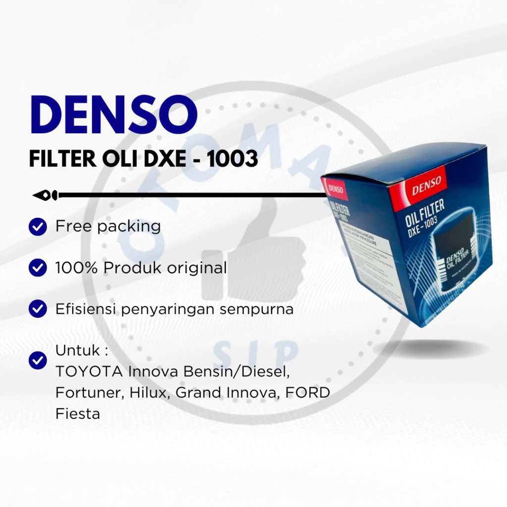 Jual Filter Oli Denso DXE-1003 Toyota Innova, Fortuner, Hilux | Shopee ...