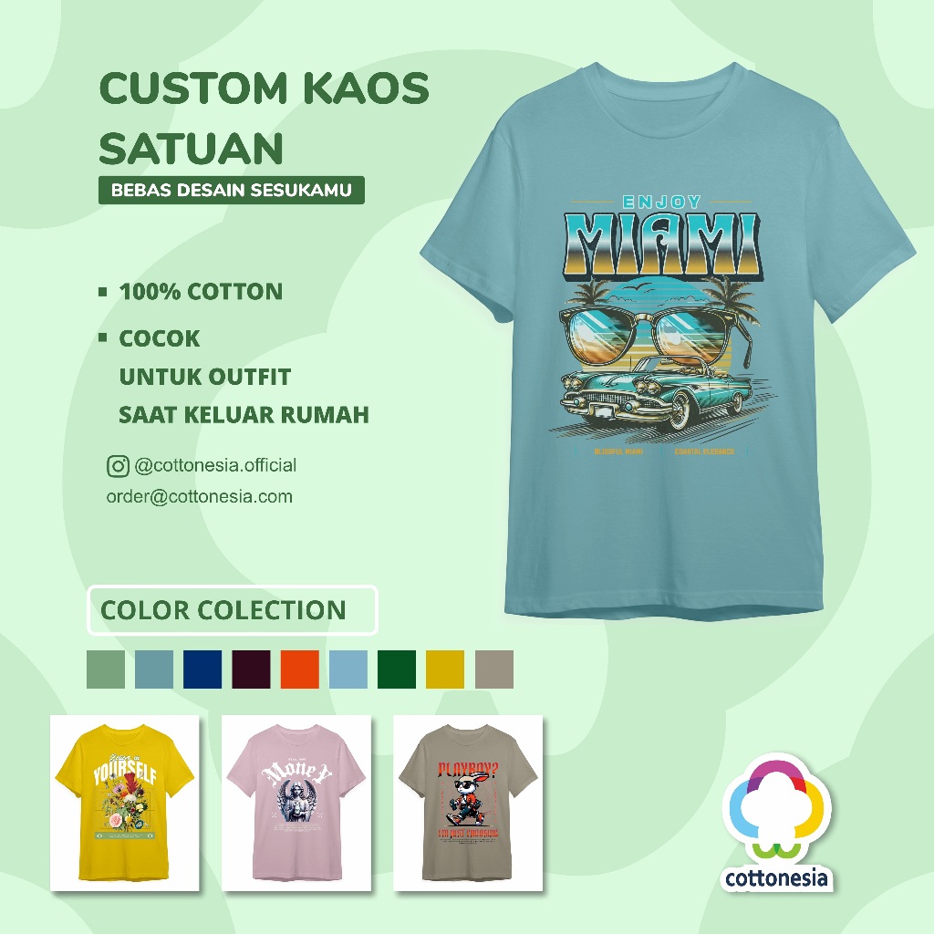 Jual SABLON KAOS AESTHETIC BEBAS DESAIN JADI HARI INI TERMURAH BISA SATUAN | Shopee Indonesia