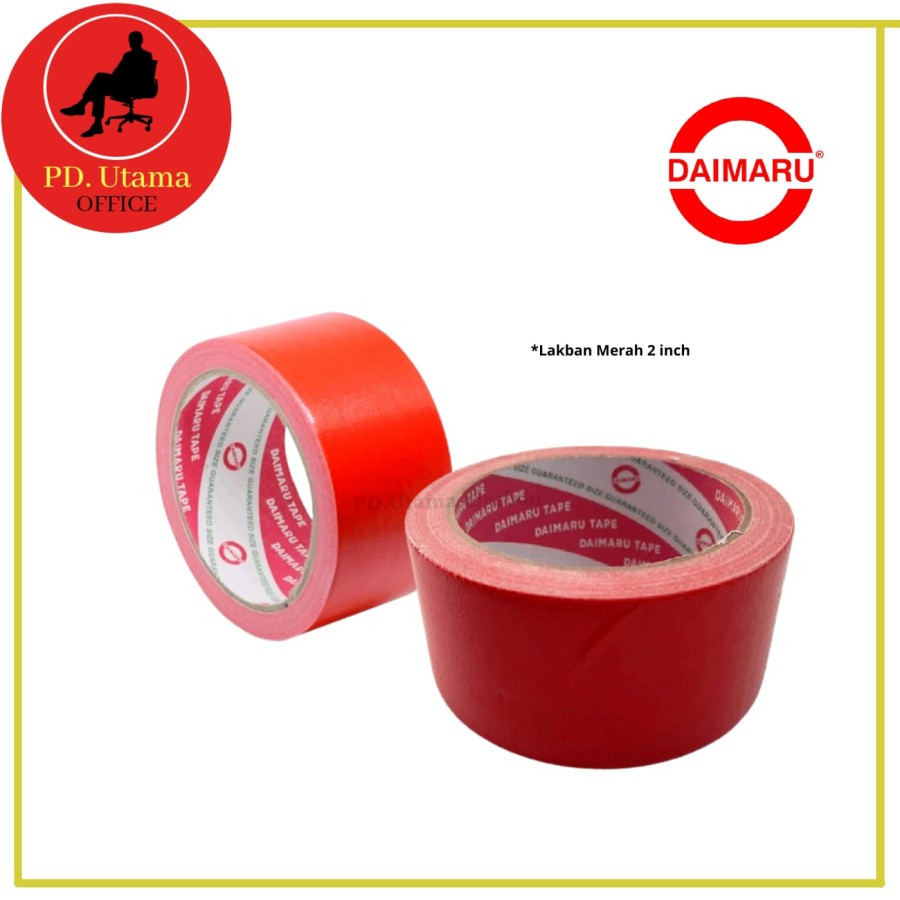 Jual LAKBAN KUNING 2 INCH DAIMARU / LAKBAN MERAH 2 INCH DAIMARU | Shopee Indonesia