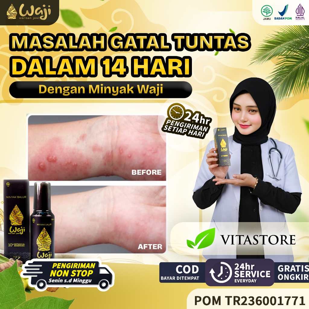 Jual Minyak Balur WAJI Membantu Mengatasi Masalah Gatal Panu Kadas ...