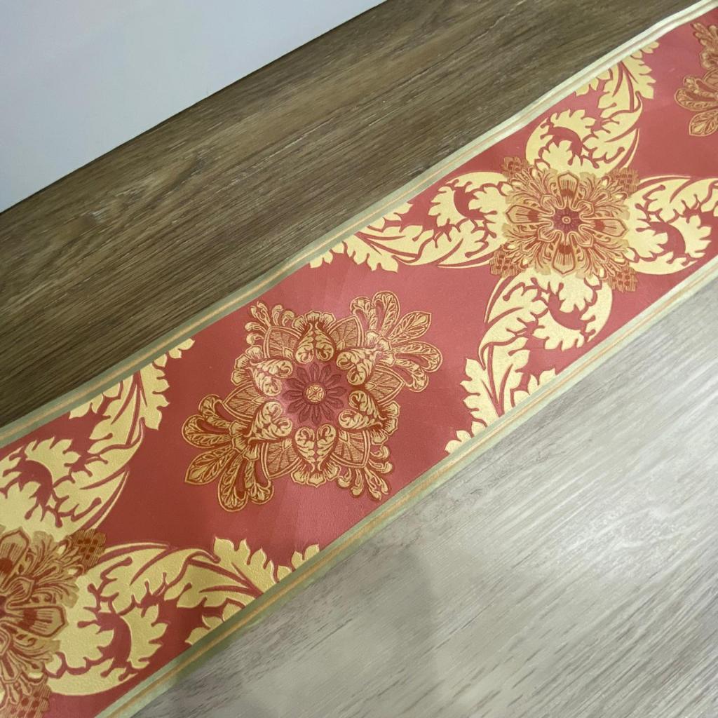 Jual Border Wallpaper Vinyl Premium Panjang 5M Lis Wallpaper Tebal ...