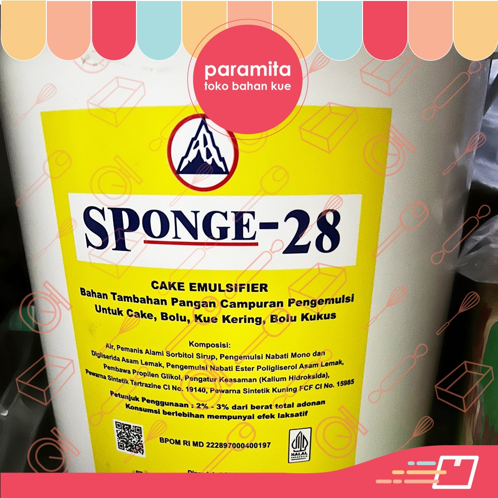 Jual Sponge 28 SP 28 Repack 250 gr | Shopee Indonesia