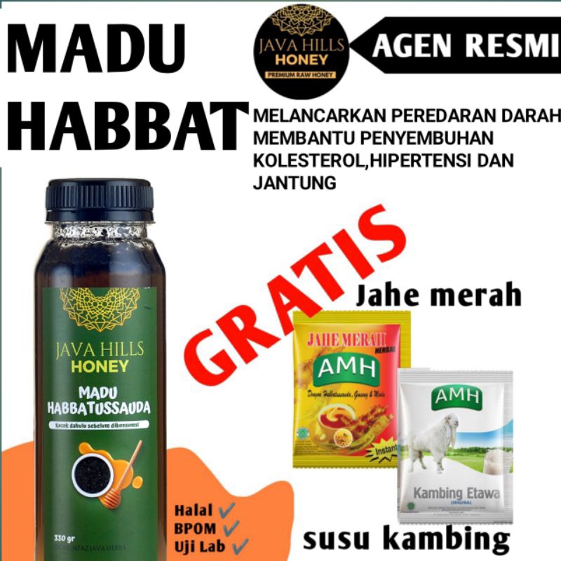 Jual Madu habbatussauda javahills honey madu herbal madu murni asli 100 ...