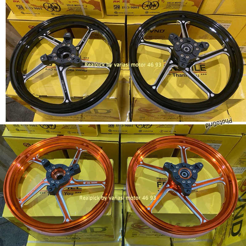 Jual VND Velg Racing AK55 185x14 & 215x14 - Nmax old nmax lama model enkei | Shopee Indonesia