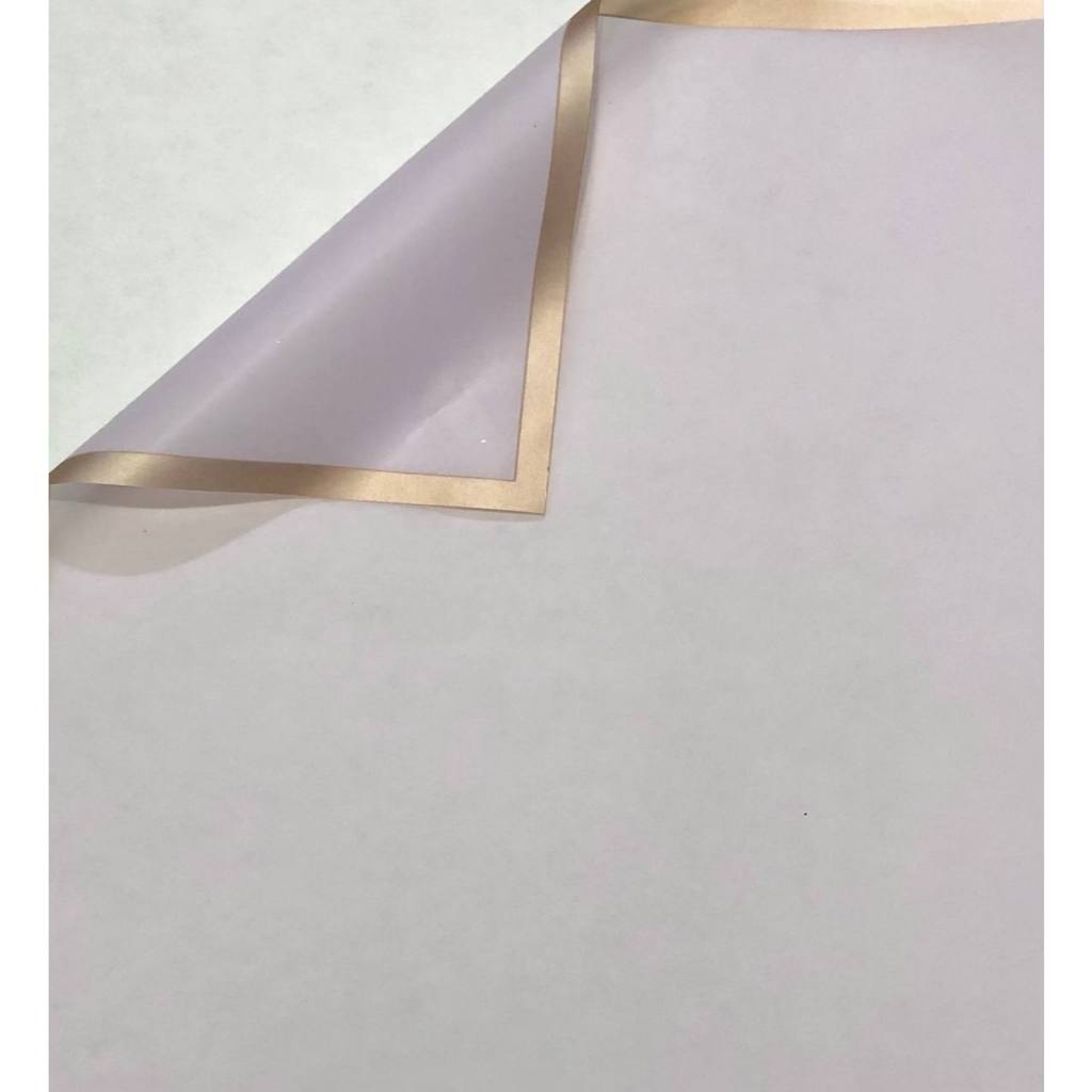 Jual Kertas Buket Bunga List Gold Line Emas Flower Wrapping Cellophane ...