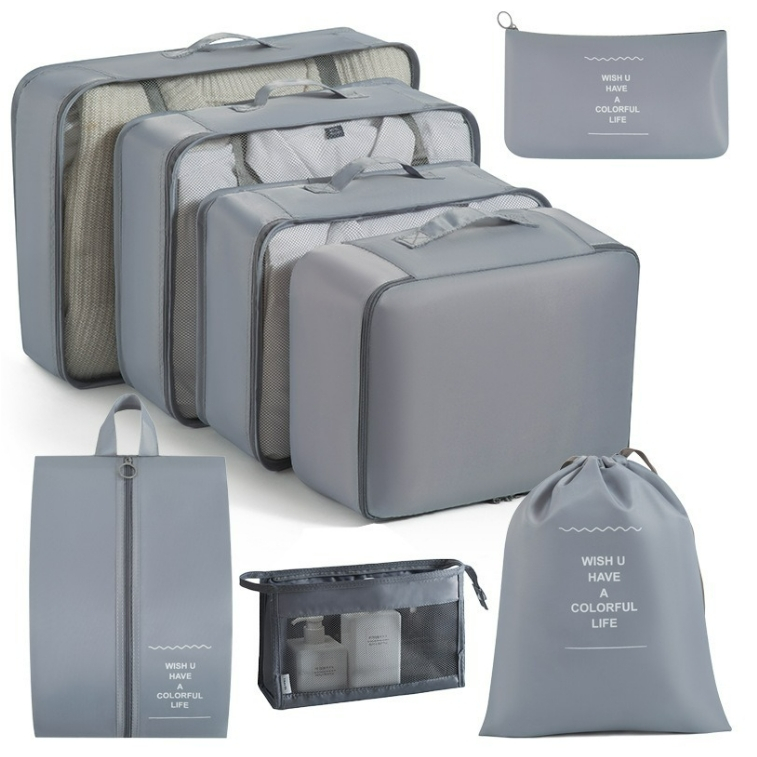 Jual 7in1 Tas Travel Organizer Storage Bag Luggage Bag Tas Packing ...