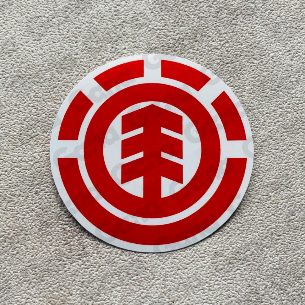 Jual Stiker Sticker Brand Logo Element Skateboard Stiker Brand Distro ...