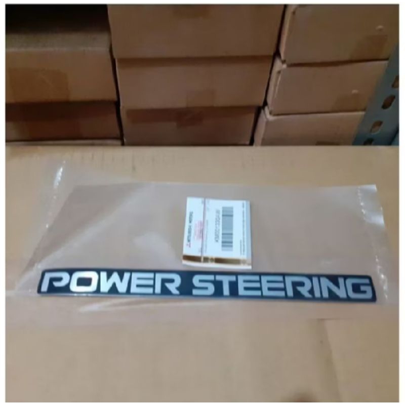 Jual STIKER POWER STEERING L300 ORIGINAL MITSUBISHI | Shopee Indonesia