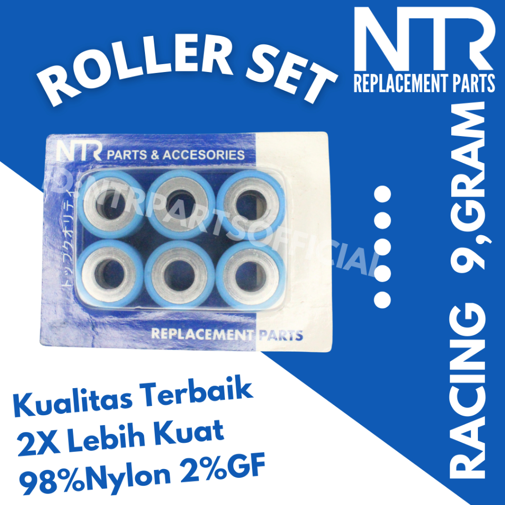 Jual Roller Weight Set - Roller Set Racing 9 gram Rolller Vario 125 150 ...