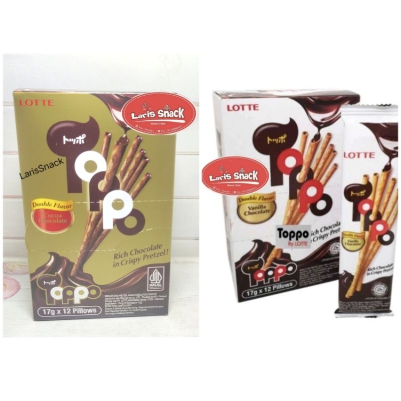 Jual LOTTE Toppo All Varian Box Isi 12 Bks | Shopee Indonesia
