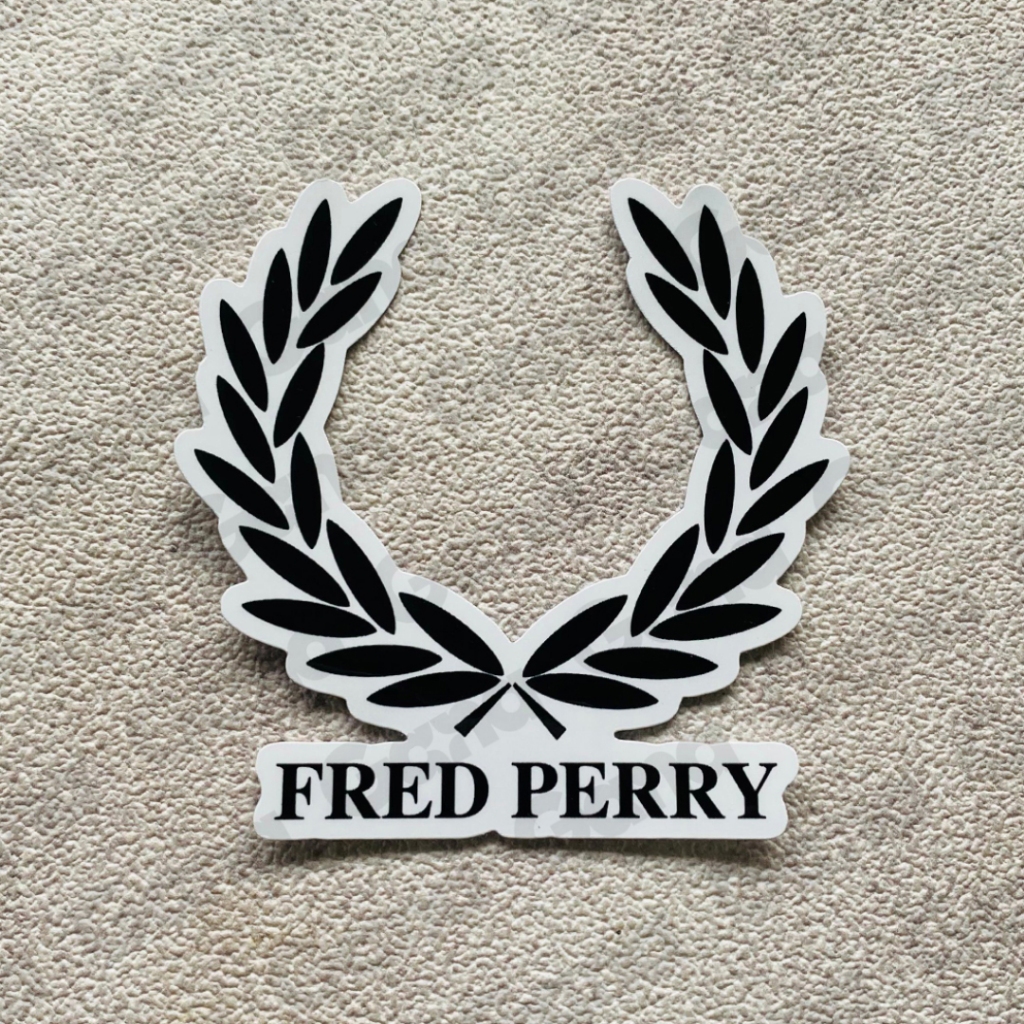 Jual Stiker Sticker Brand Logo Fred Perry Casual Ultras Hooligans ...