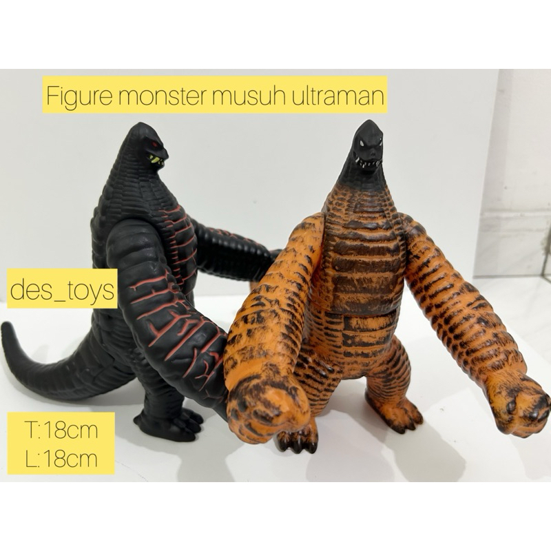 Jual NEW!! MAINAN ANAK MONSTER KAIJU GODZILLA MONSTER MUSUH ULTRAMAN ...