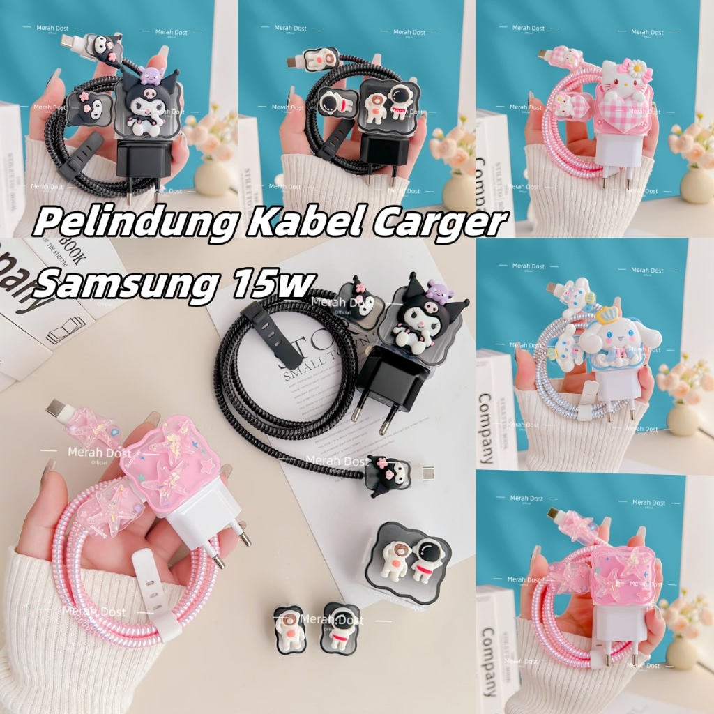 Jual Pelindung Kabel Carger Samsung 15w Pelindung Adaptor Pelindung ...
