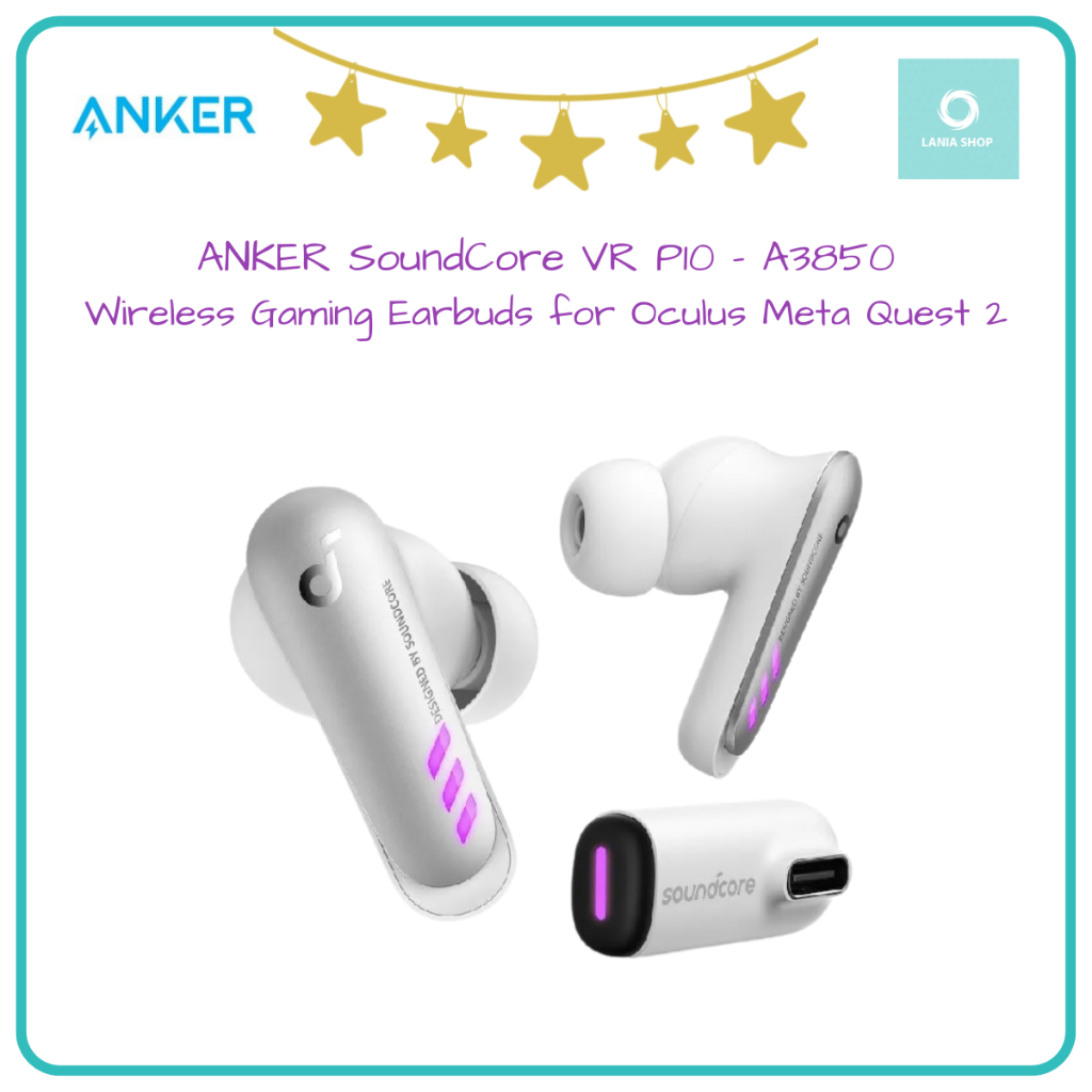 Jual ANKER SoundCore VR P10 - Wireless Gaming Earbuds for Oculus Meta ...