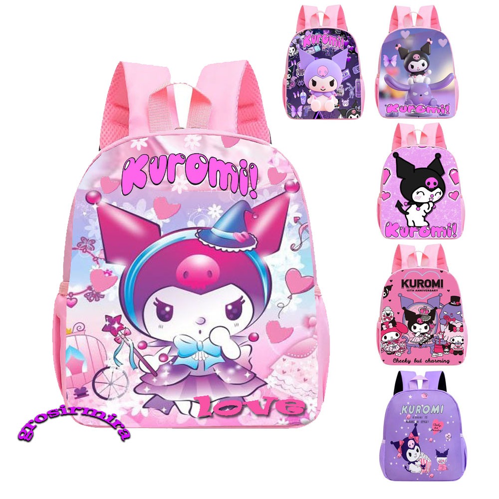 Jual GR103 - TAS KUROMI / TAS SEKOLAH TK PAUD SD FASHION ANAK / RANSEL SEKOLAH ANAK PEREMPUAN ...