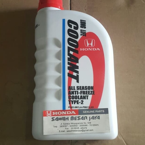 Jual KF7 Long Life Coolant Anti Freeze Cairan Radiator Type 2 Mobil ...