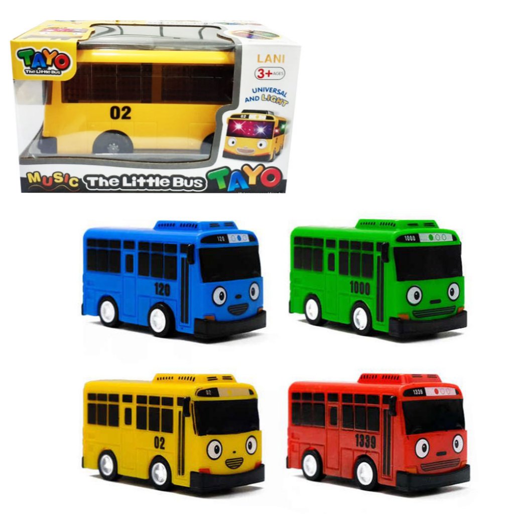 Jual TAYO LAMPU N MUSIK 2021A Mainan Bus Tayo Besar Lampu Dan Musik /The Little Bus Versi ...