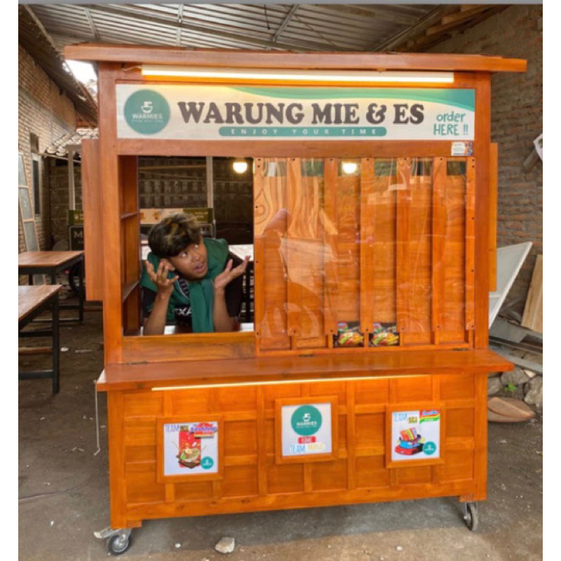 Jual Gerobak jepang warmindo gerobak indomie | Shopee Indonesia