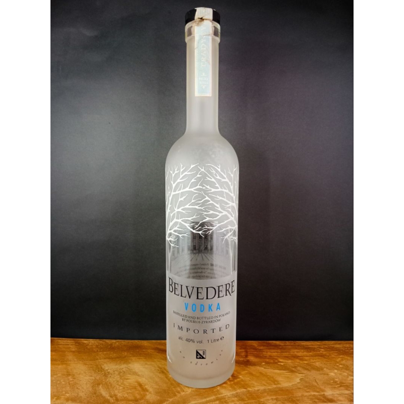 Jual BOTOL BEKAS BELVEDERE VODKA 1liter (Bottle Only) - Botol Koleksi ...