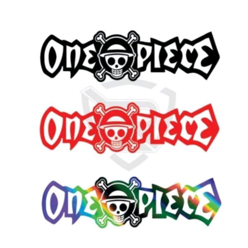 Jual STICKER ONE PIECE LOGO TULISAN STIKER CUTTING | Shopee Indonesia