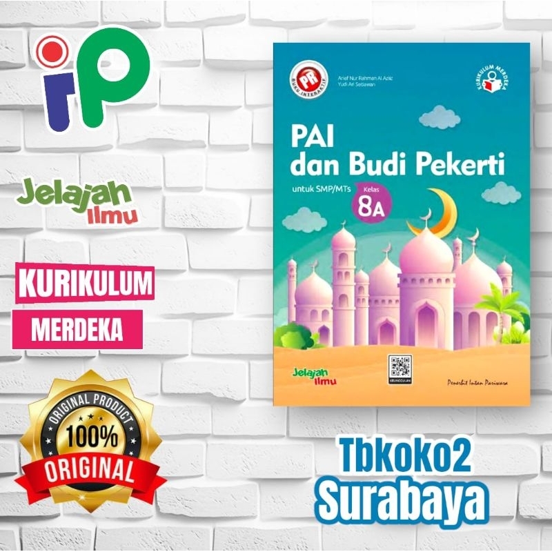 Jual BUKU PR INTERAKTIF PAI PENDIDIKAN AGAMA ISLAM DAN BUDI PEKERTI SMP KELAS 8 SEMESTER 1 LKS ...