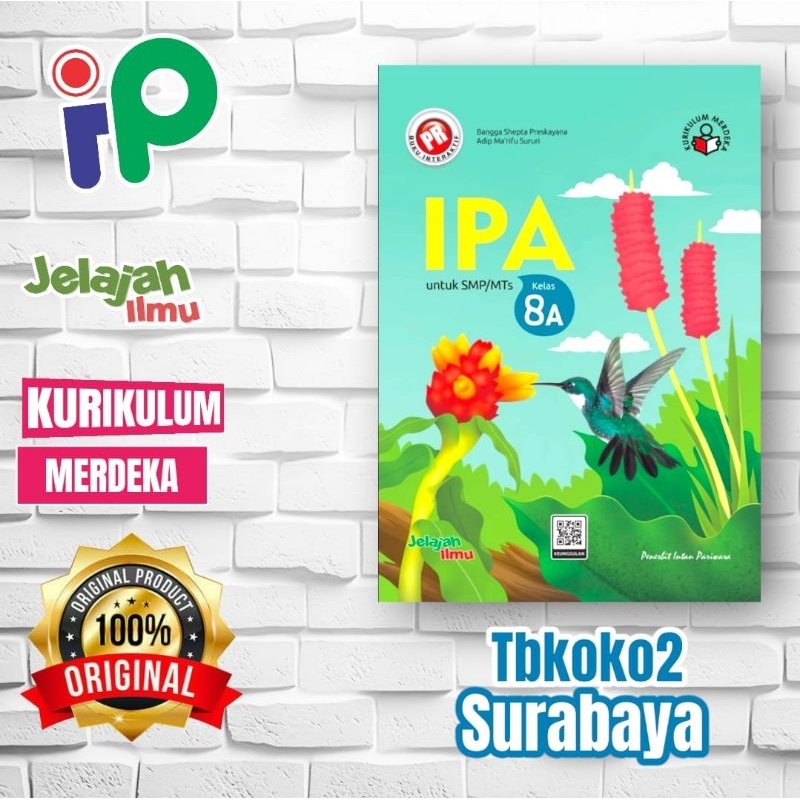 Jual BUKU PR INTERAKTIF IPA SMP KELAS 8 SEMESTER 1 LKS INTAN PARIWARA KURIKULUM MERDEKA 2024 ...