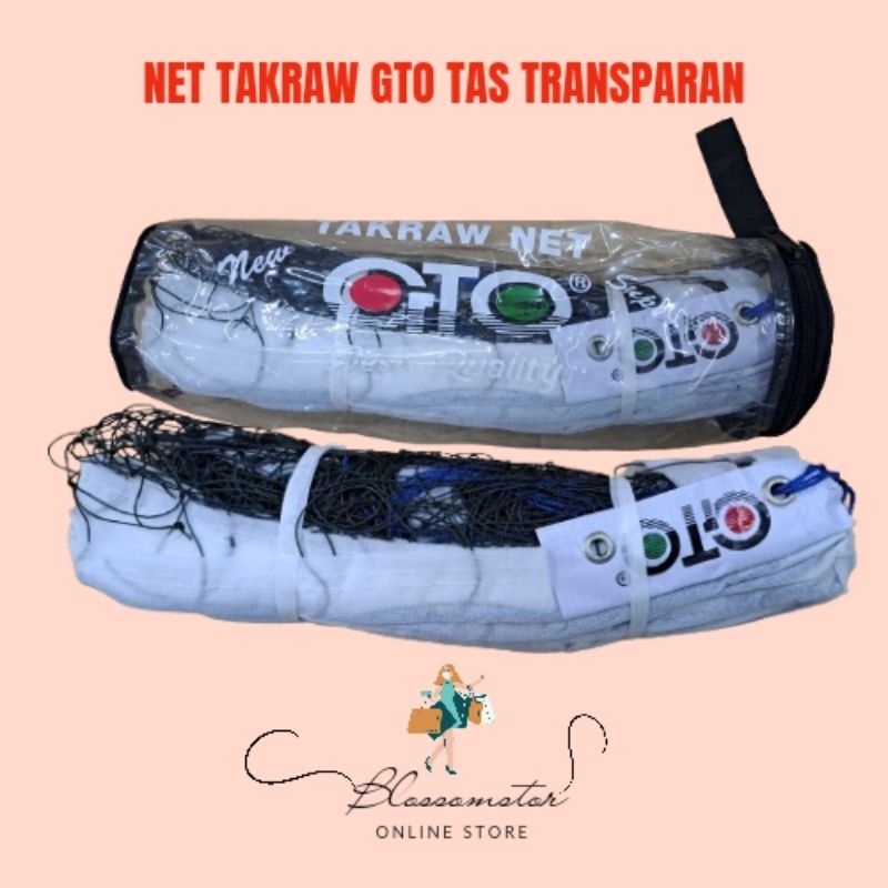 Jual NET TAKRAW GTO TAS TRANSPARAN / JARING BOLA TAKRAW | Shopee Indonesia