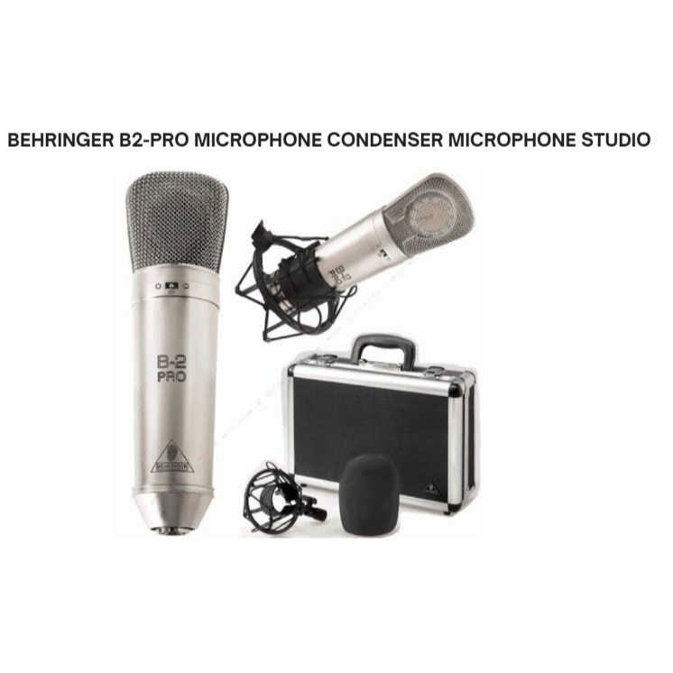 Jual BEHRINGER B2-PRO MICROPHONE CONDENSER MICROPHONE STUDIO EX DISPLAY ...