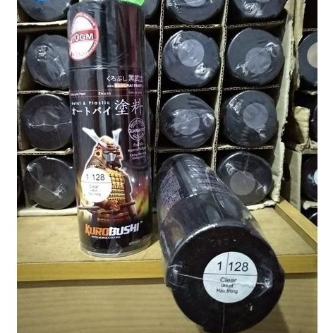 Jual Samurai Paint Clear #128 ( isi 400ml & warna bening / transparan ...