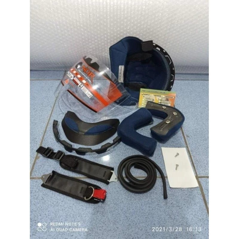 Jual busa helm ink paket komplit busa helm ink cx 22 dan kaca visor ...