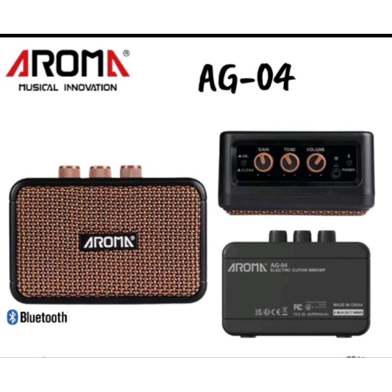 Jual [Ready Stock] Aroma AG-04 ampli mini gitar elektrik ag04 amplifier mini for guitar electrik ...
