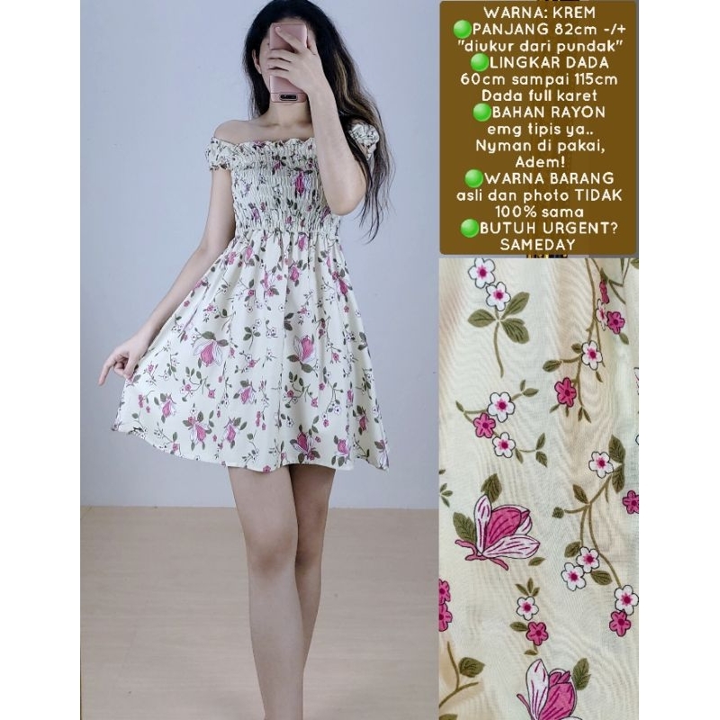 Jual Mini dress wanita Dress mini harian Dress cantik Dress santai ...